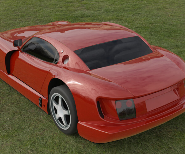 ArtStation - TVR Cerbera Speed 12 with Engine Sounds | Game Assets