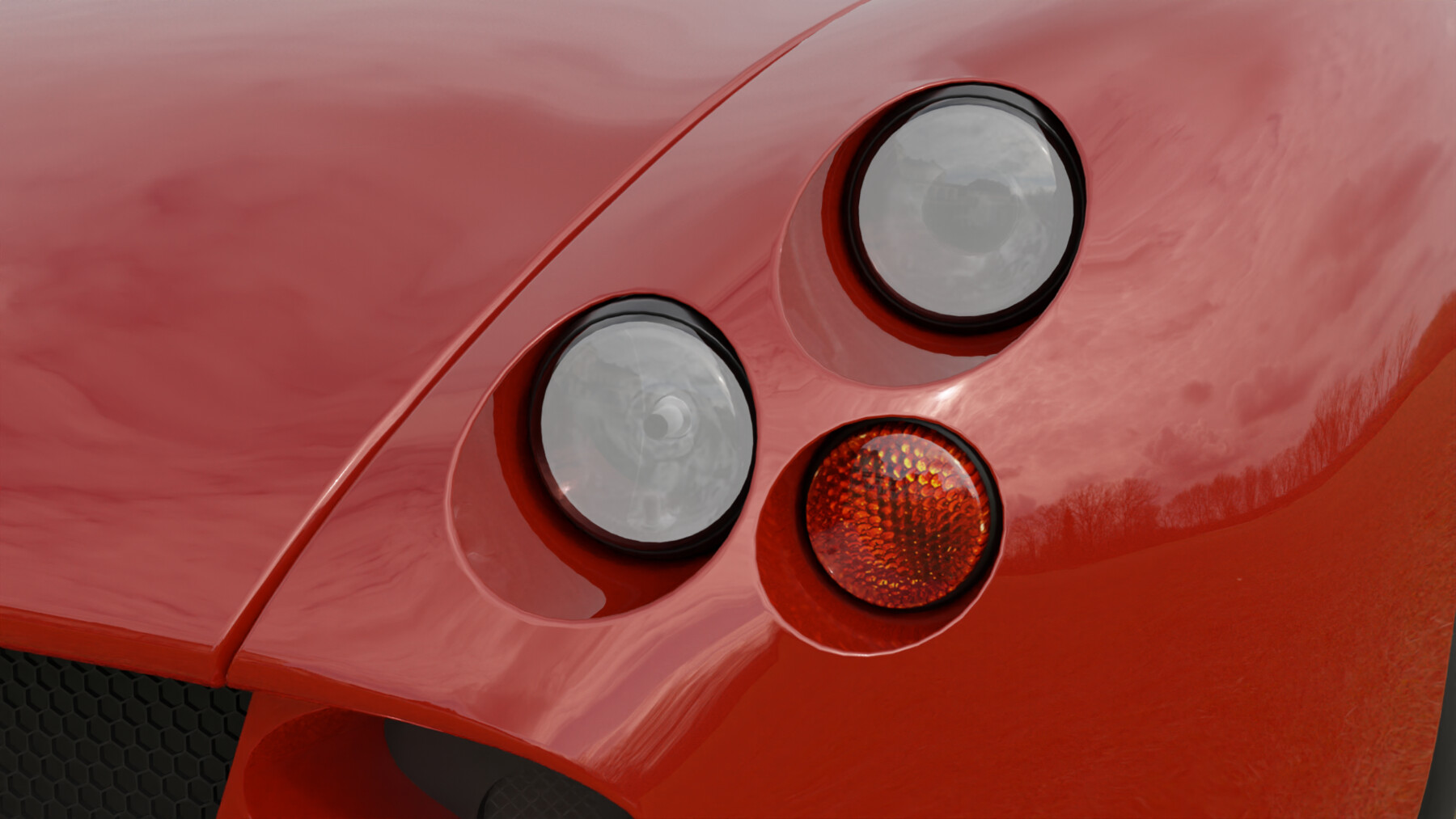 ArtStation - TVR Cerbera Speed 12 with Engine Sounds | Game Assets