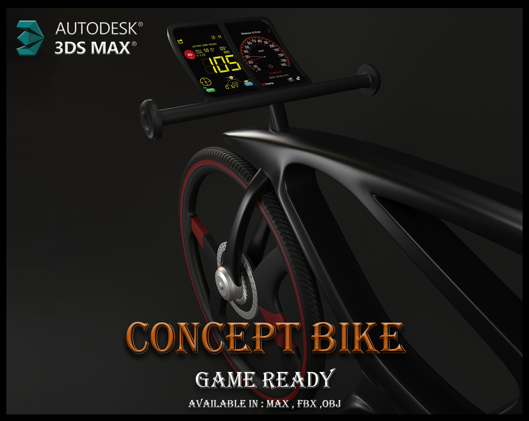 ArtStation - Concept Bike | Game Assets