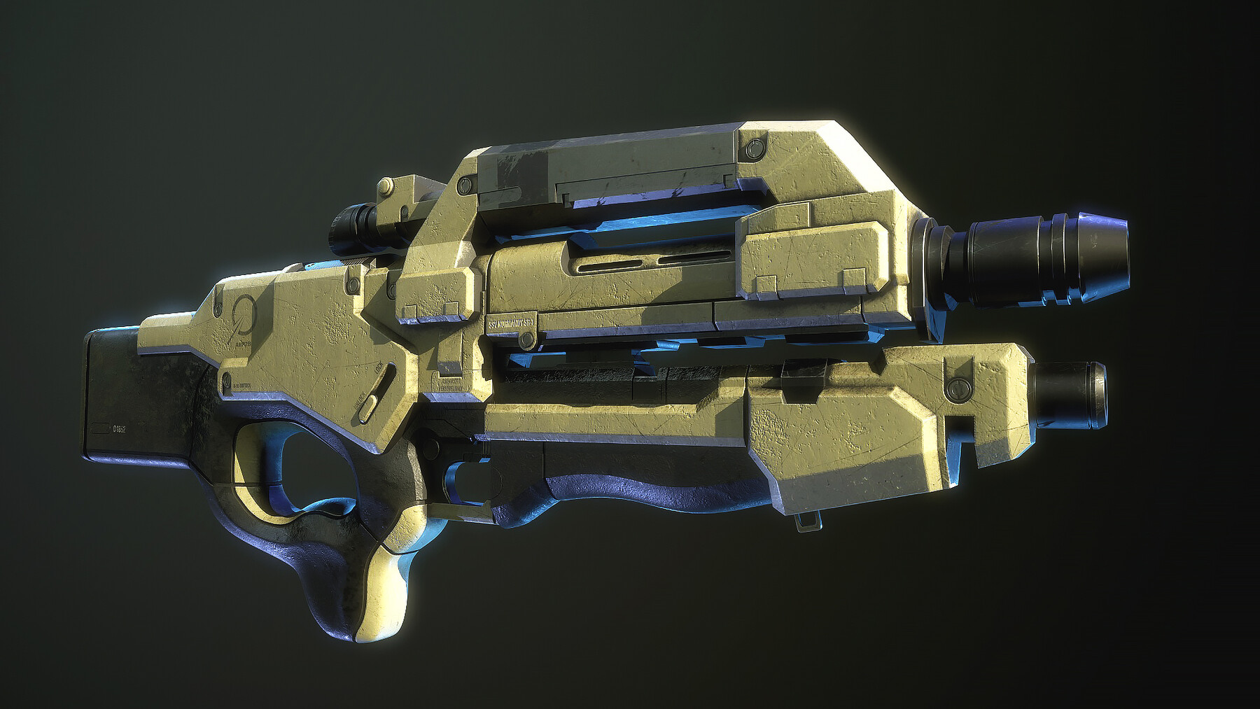 ArtStation - M96 Mattock Mass Effect | Resources