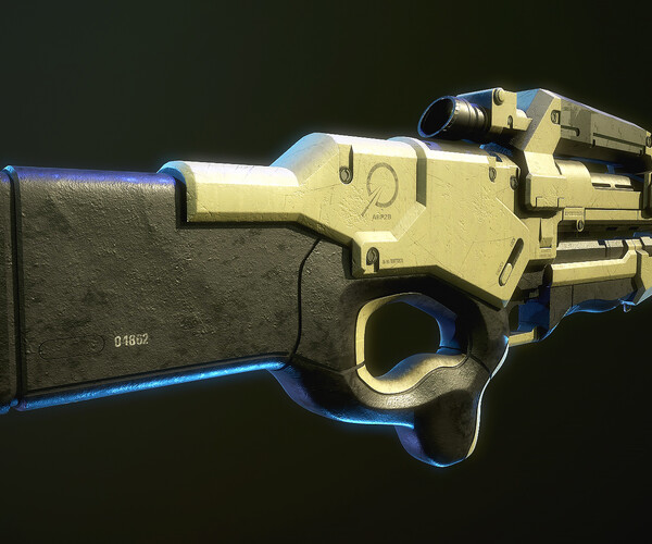 ArtStation - M96 Mattock Mass Effect | Resources