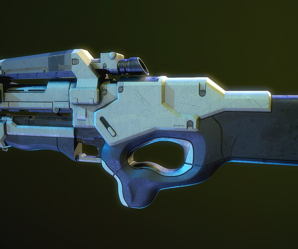 ArtStation - M96 Mattock Mass Effect | Resources