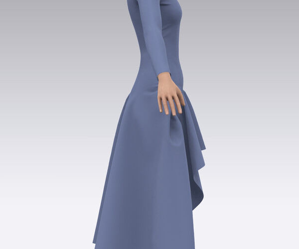 ArtStation - Dress Outfits MD CLO 3D ZPRJ ZPAC project files 3D model ...