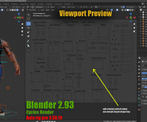 ArtStation - James Cartoon Man (Rig) | Game Assets