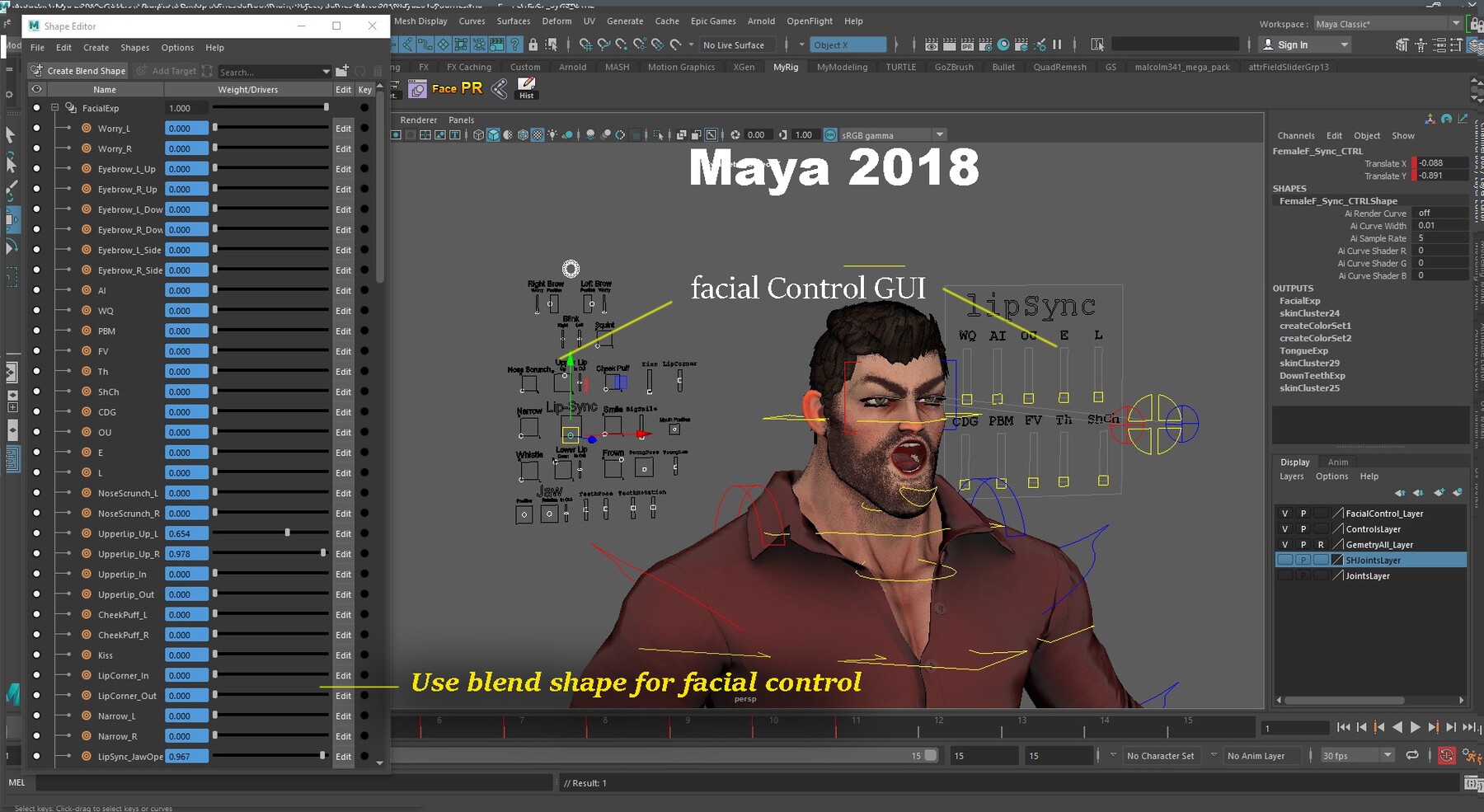 ArtStation - James Cartoon Man (Rig) | Game Assets