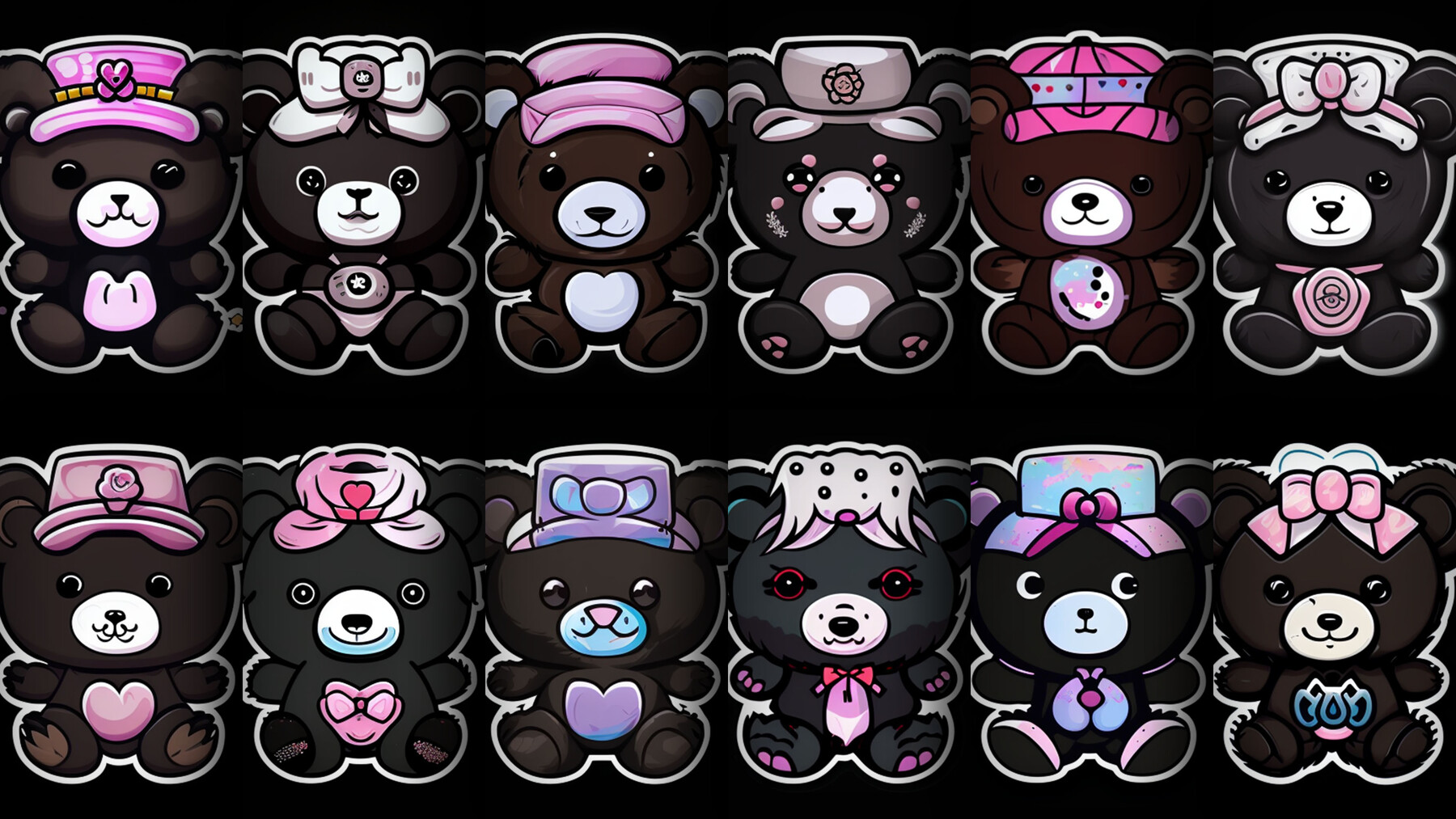 ArtStation - 600 Bear Sticker (4K Resolution) | Artworks