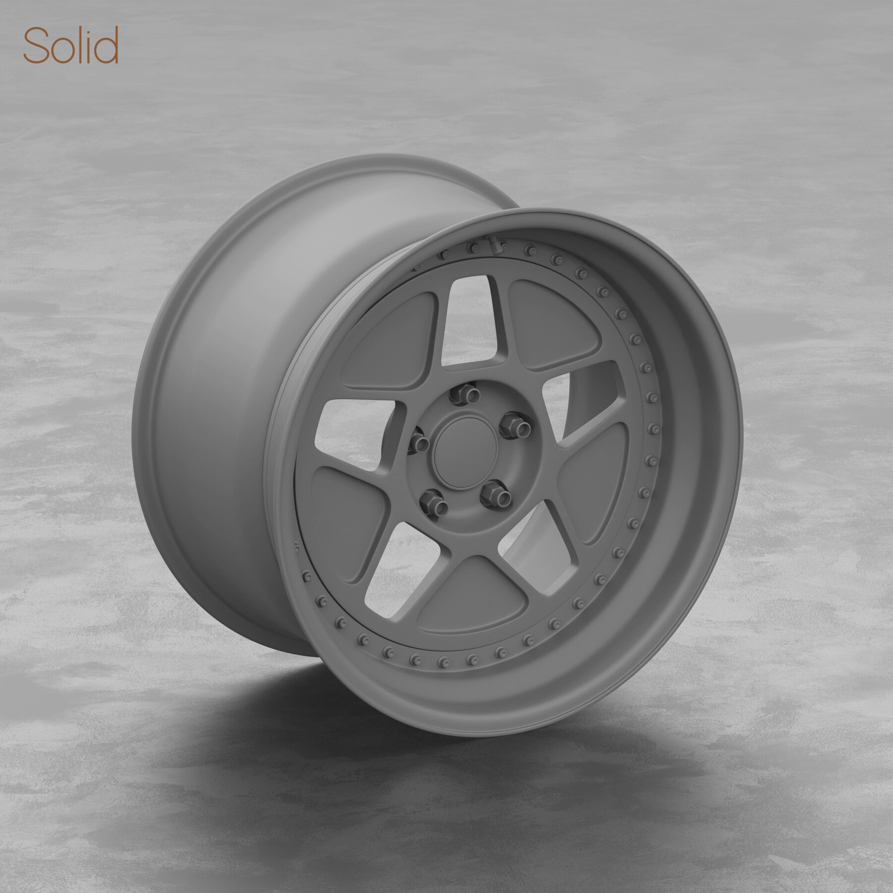 ArtStation - fifteen52 Tarmac R43 Hoonicorn Rim/Wheel 3D Model | Resources