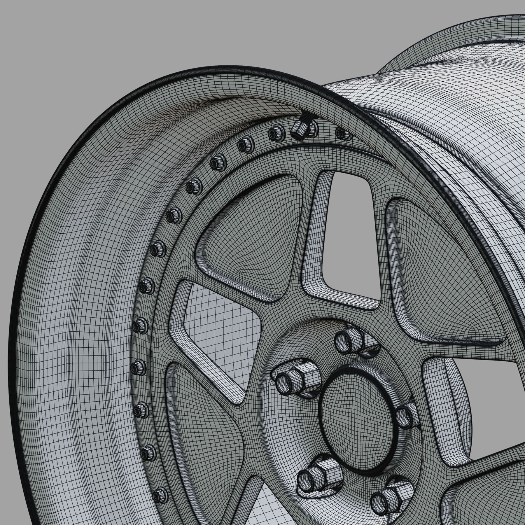 ArtStation - fifteen52 Tarmac R43 Hoonicorn Rim/Wheel 3D Model | Resources