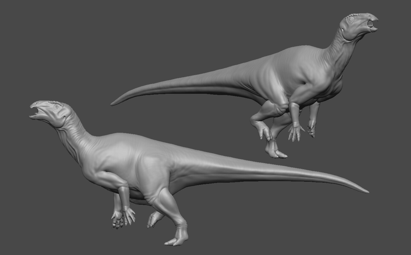 ArtStation - Dinosaur Pose 11 | Resources