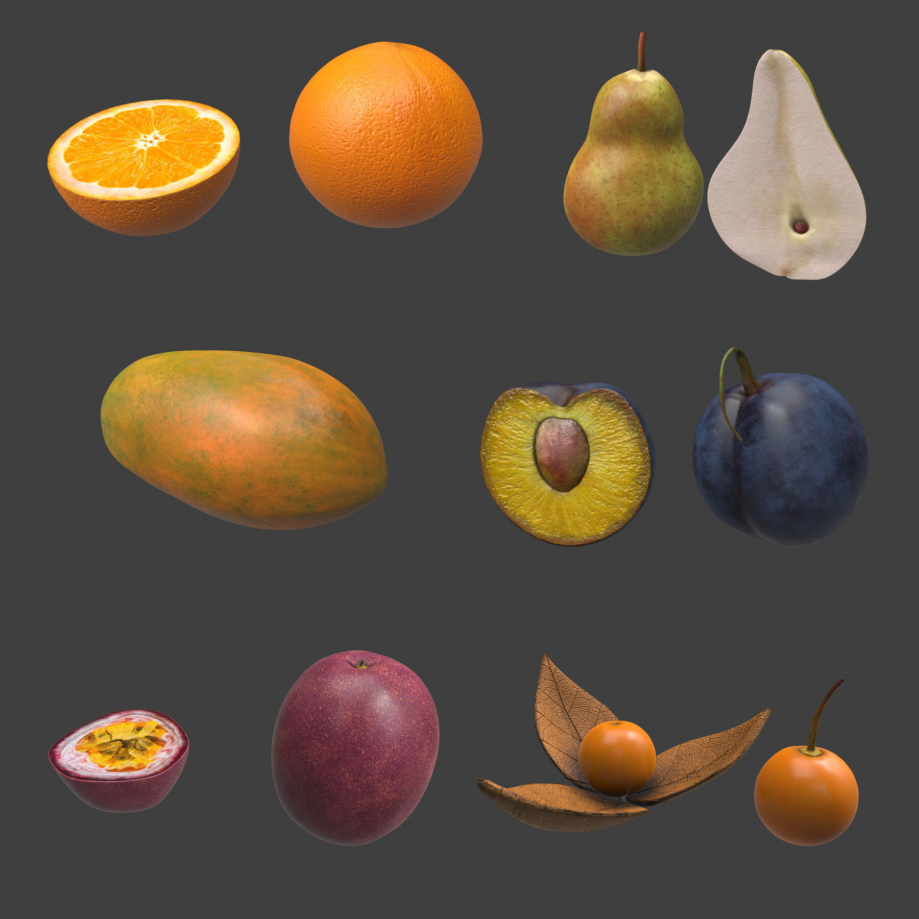 ArtStation - Fruit Pack Part 4 | Game Assets