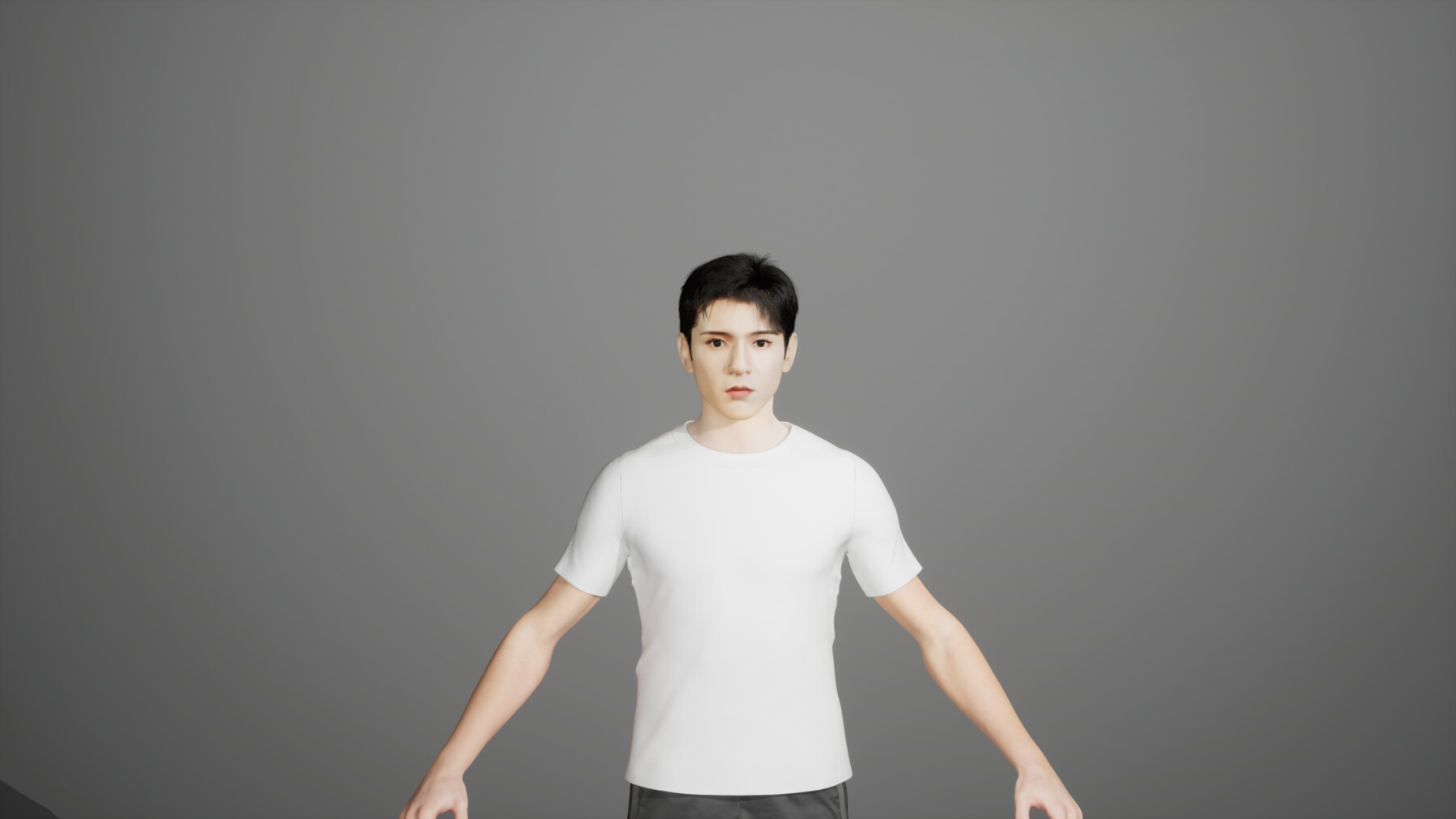 ArtStation - Asian short hair man--Metahuman/Unreal engine | Game Assets