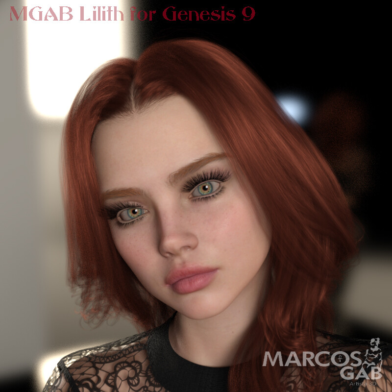 ArtStation - MGAB Lilith for Genesis 9 | Resources