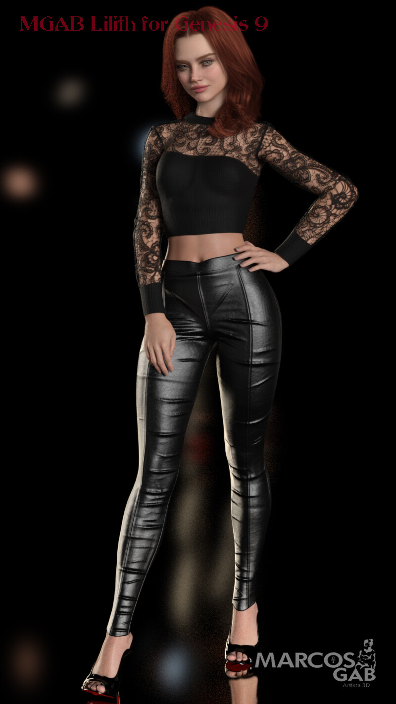 ArtStation - MGAB Lilith for Genesis 9 | Resources