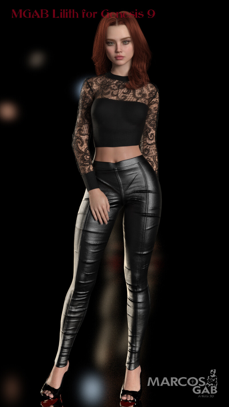 ArtStation - MGAB Lilith for Genesis 9 | Resources