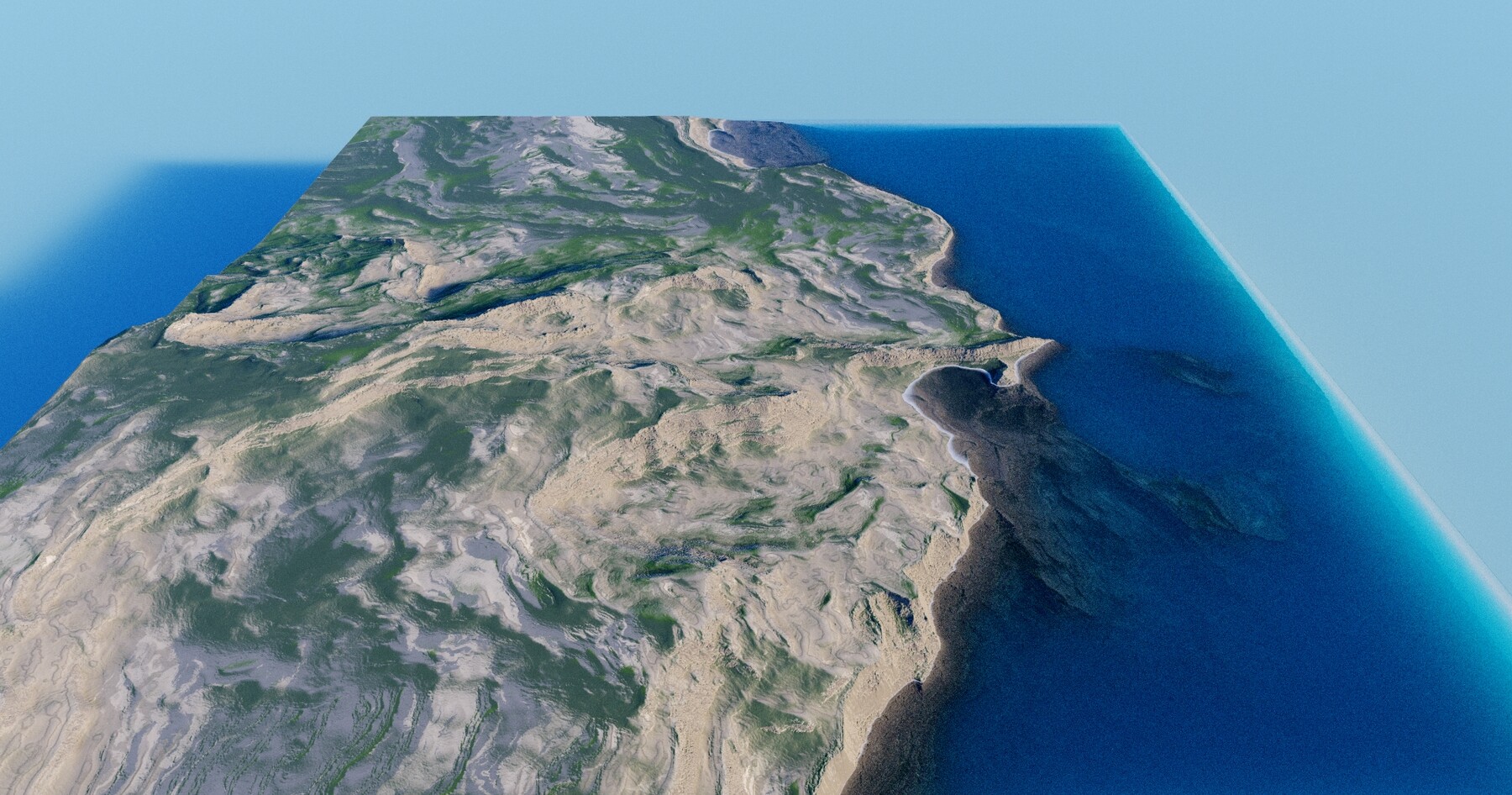 ArtStation - Terrain Collection - 02 Riff-01 | Game Assets