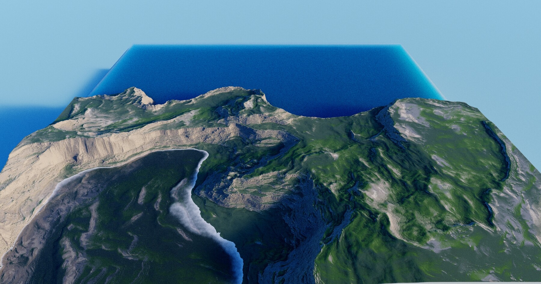 ArtStation - Terrain Collection - 02 Riff-01 | Game Assets