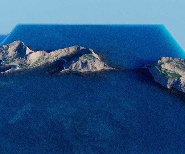 ArtStation - Terrain Collection - 02 Riff-01 | Game Assets