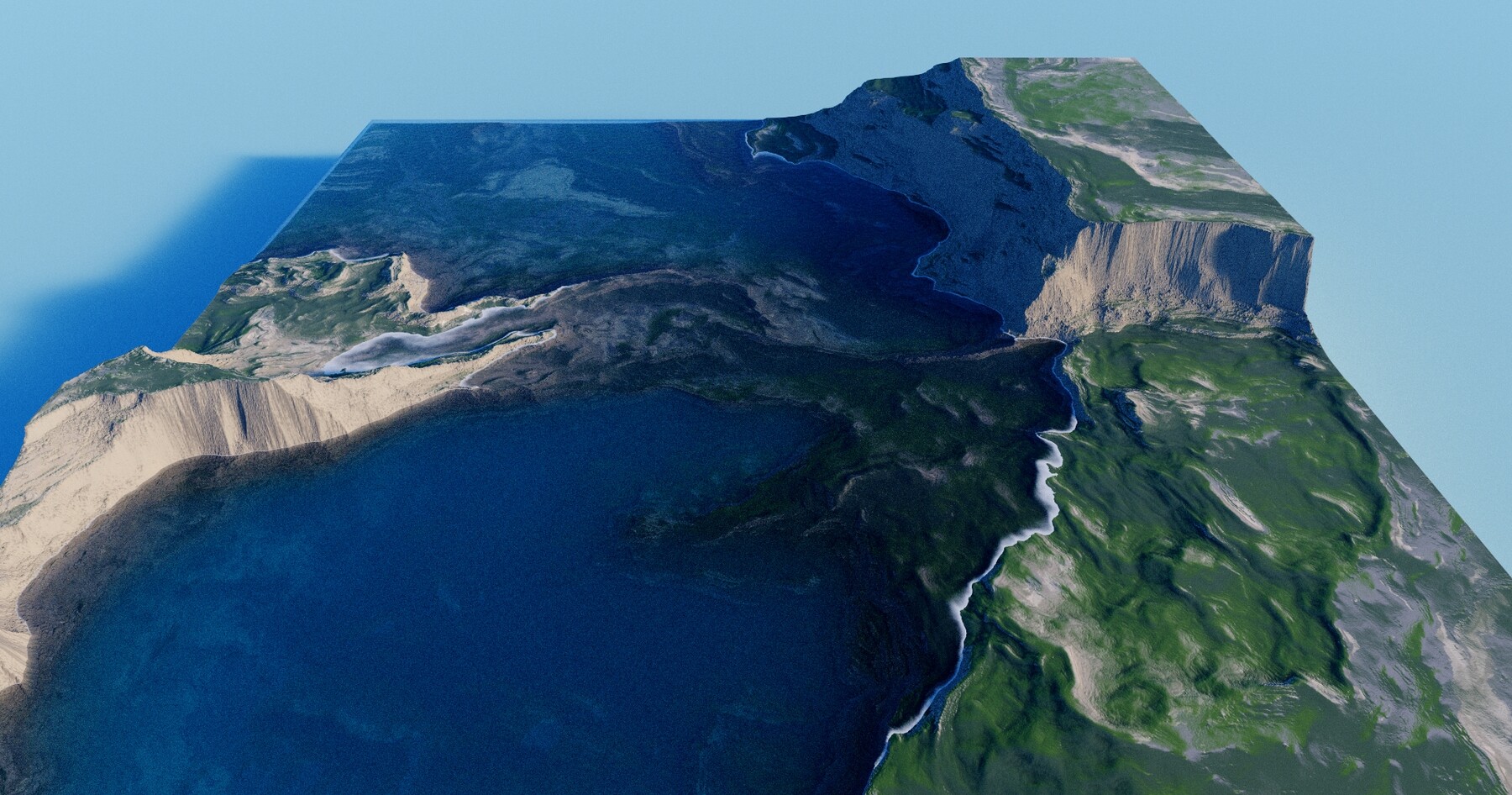 ArtStation - Terrain Collection - 02 Riff-01 | Game Assets