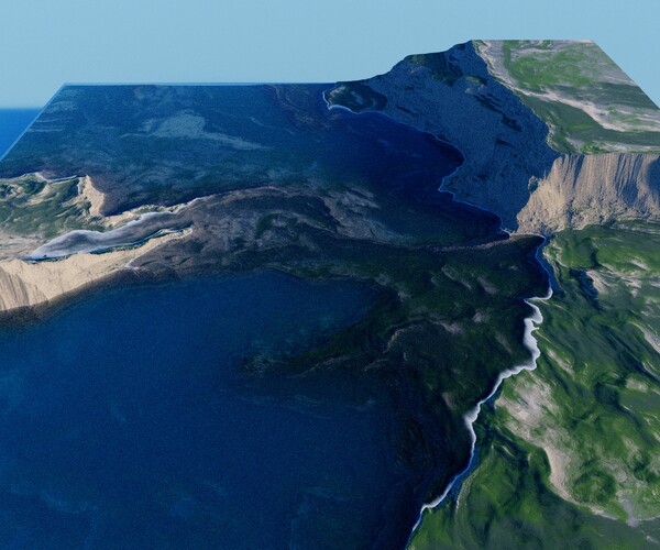 ArtStation - Terrain Collection - 02 Riff-01 | Game Assets