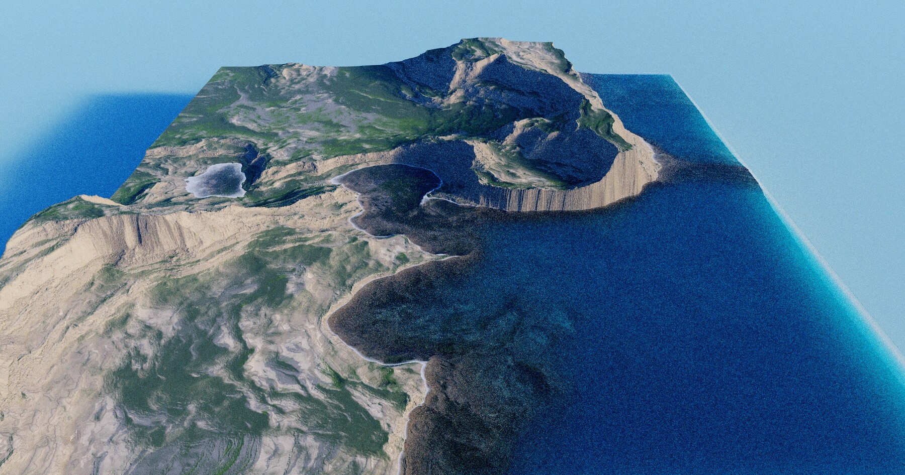 ArtStation - Terrain Collection - 02 Riff-01 | Game Assets