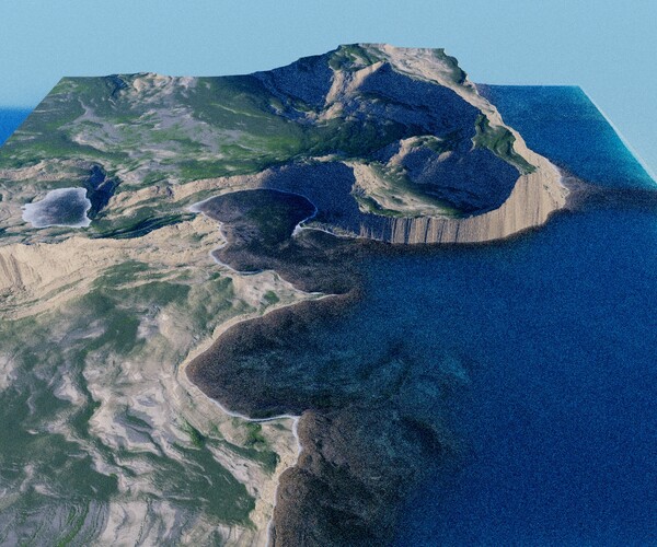 ArtStation - Terrain Collection - 02 Riff-01 | Game Assets