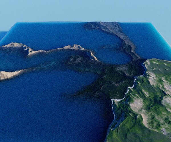 ArtStation - Terrain Collection - 02 Riff-01 | Game Assets