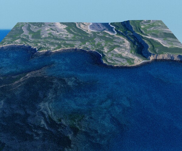 ArtStation - Terrain Collection - 02 Riff-01 | Game Assets