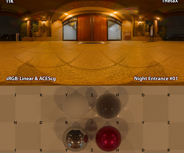 ArtStation - Night Entrance #001 Saitama, Japan - 11K 32bit HDRI ...