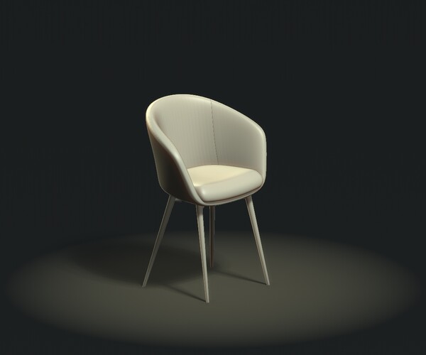 ArtStation - Modern Chair - 3D Furniture Asset | Game Assets