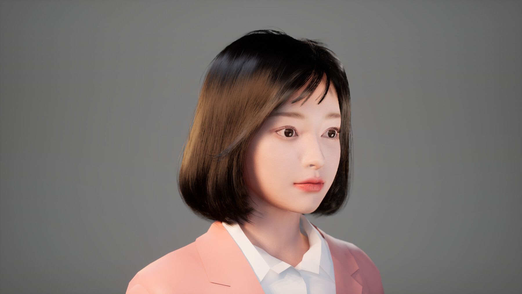 ArtStation - Asian working women/Formal wear--Metahuman/Unreal engine ...