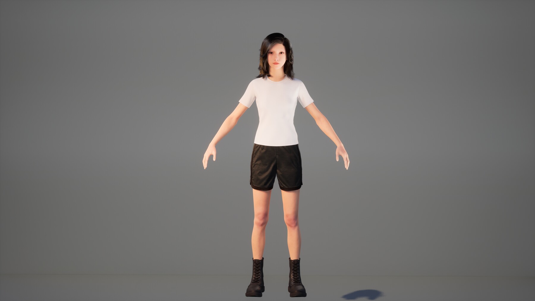 ArtStation - Medium long hair women--Metahuman/Unreal engine | Game Assets