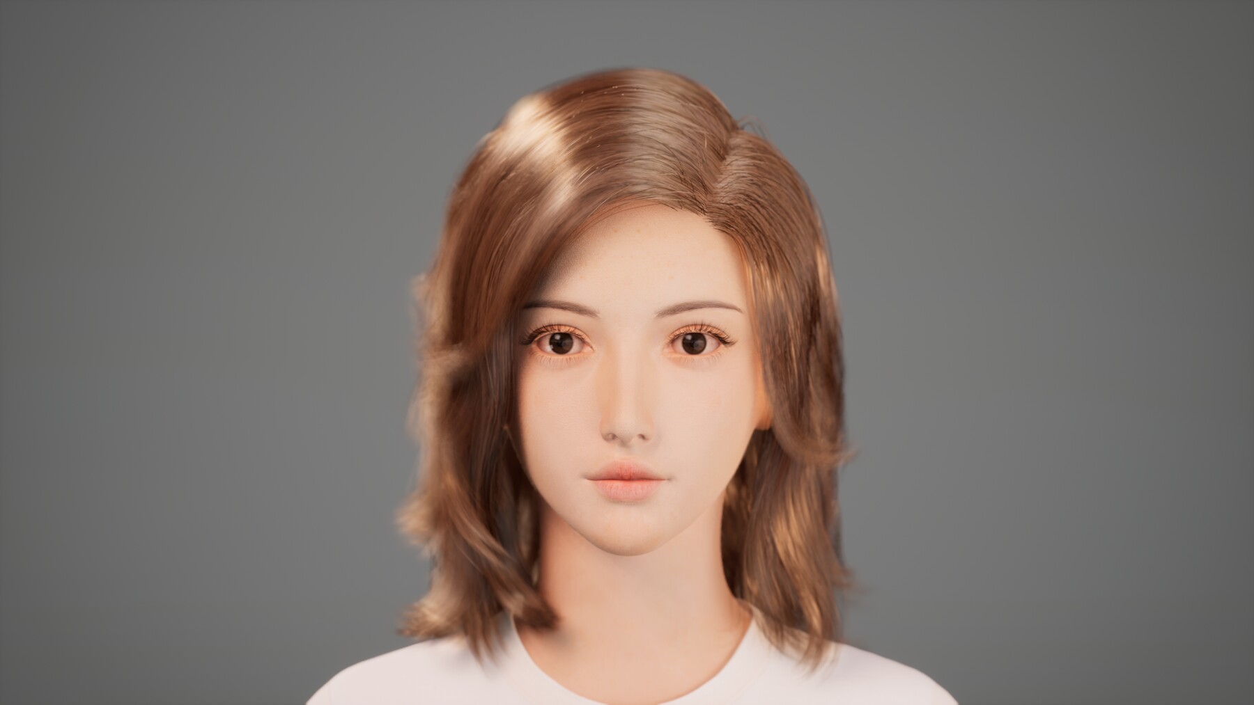 ArtStation - Medium long hair women--Metahuman/Unreal engine | Game Assets