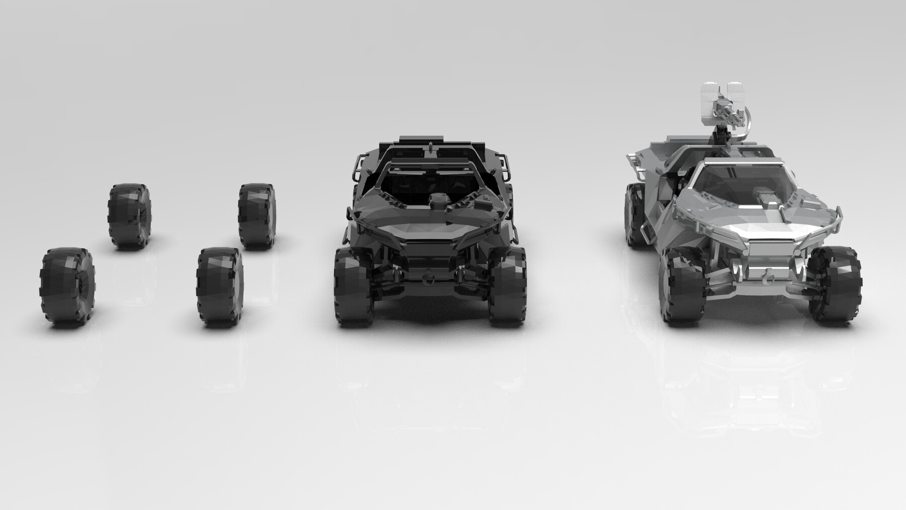 ArtStation - UNSC WARTHOG | Game Assets