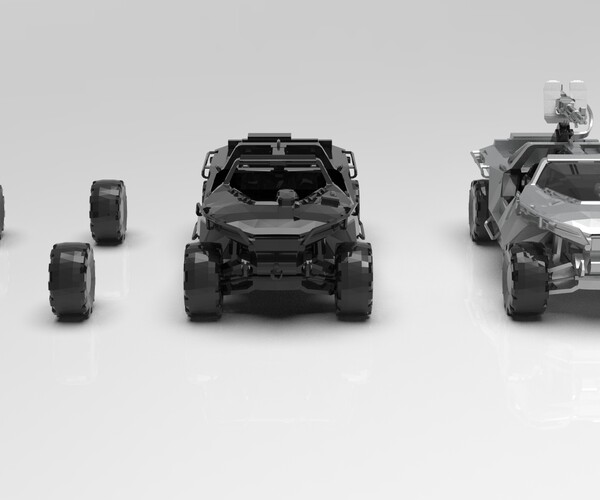 ArtStation - UNSC WARTHOG | Game Assets