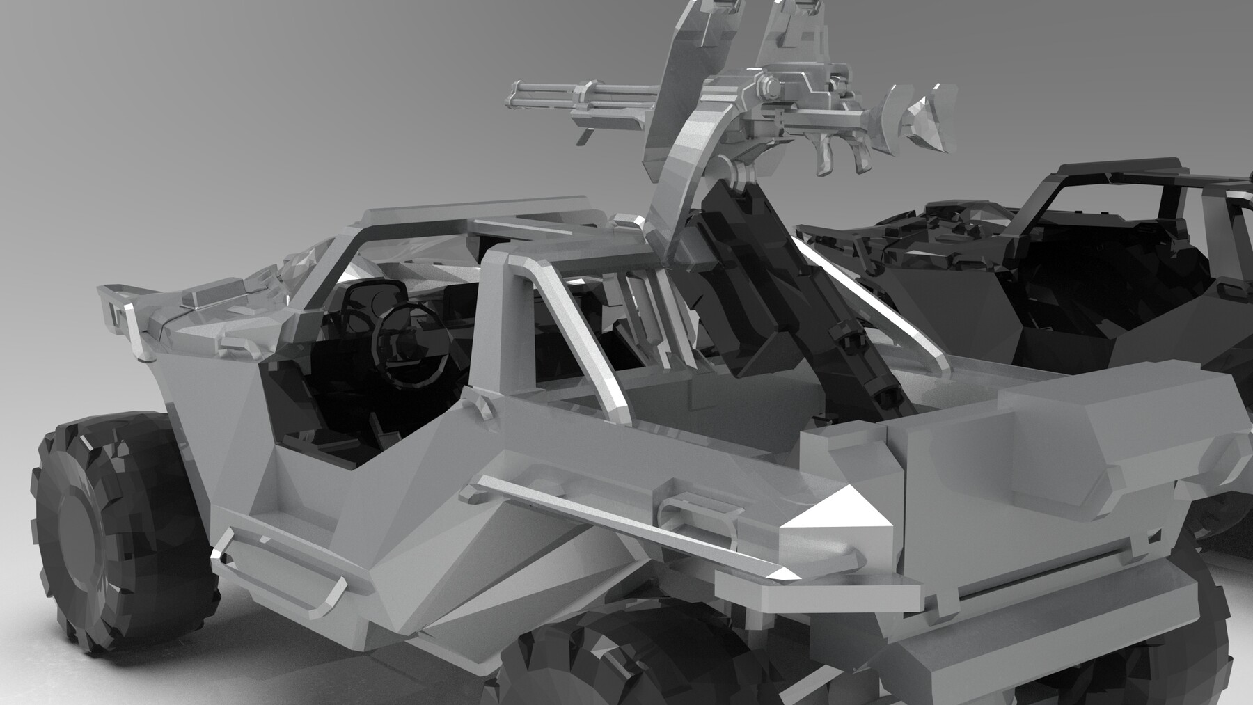 ArtStation - UNSC WARTHOG | Game Assets