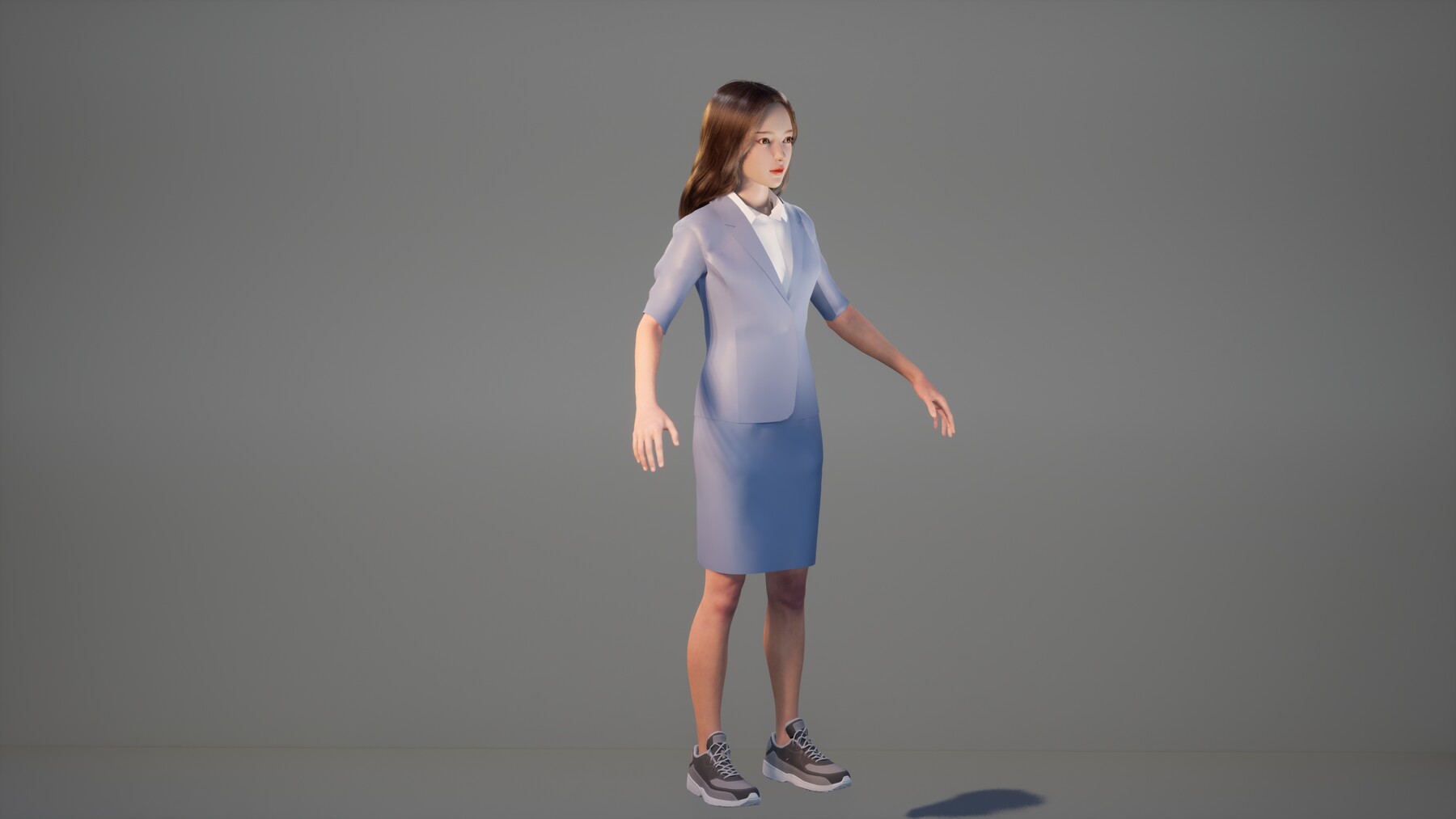 ArtStation - White collar women/Business attire--Metahuman/Unreal ...