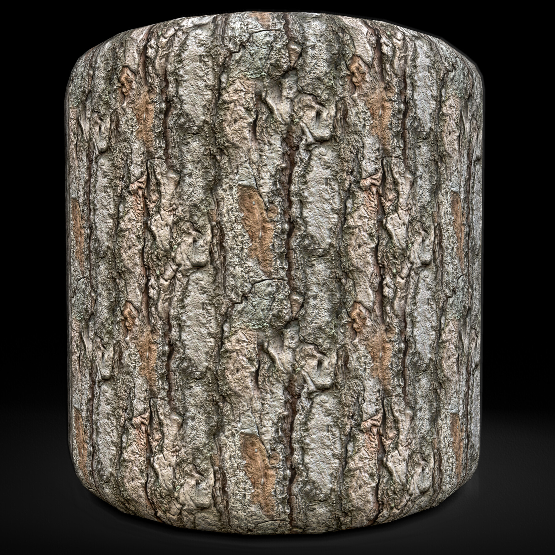 ArtStation - Wood Bark Texture 4K Vol 2 | Resources