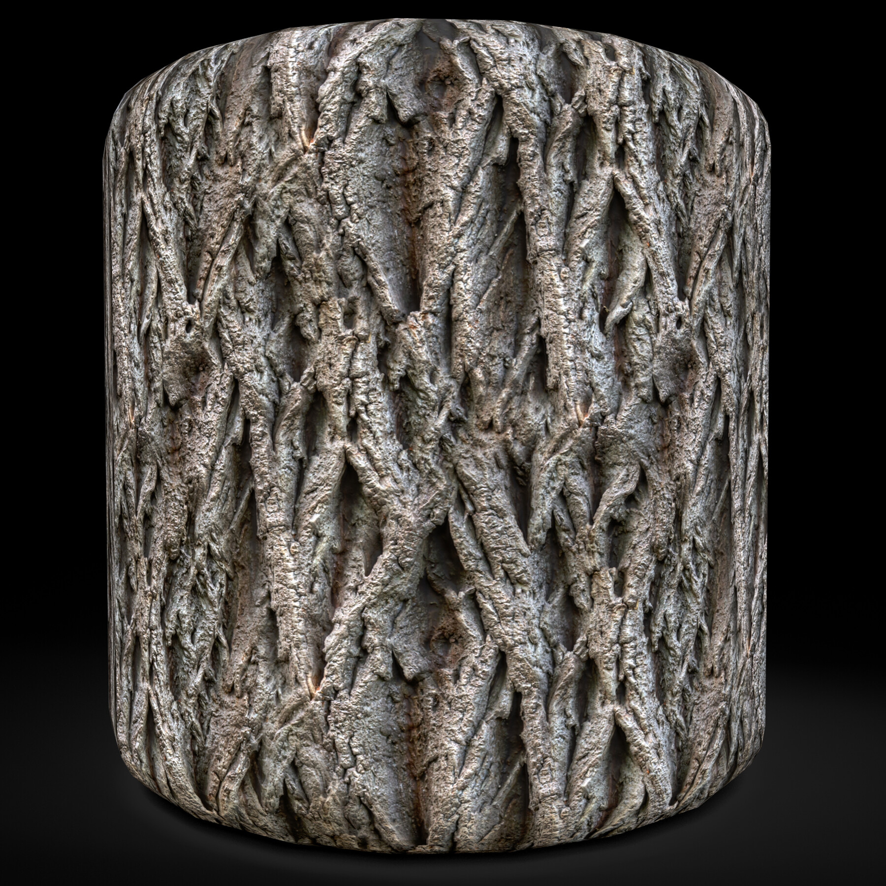 ArtStation - Wood Bark Texture 4K Vol 2 | Resources