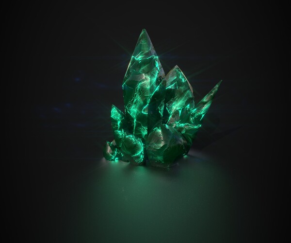 ArtStation - Crystal bundle VOL 01- SBS & SBsar | Game Assets