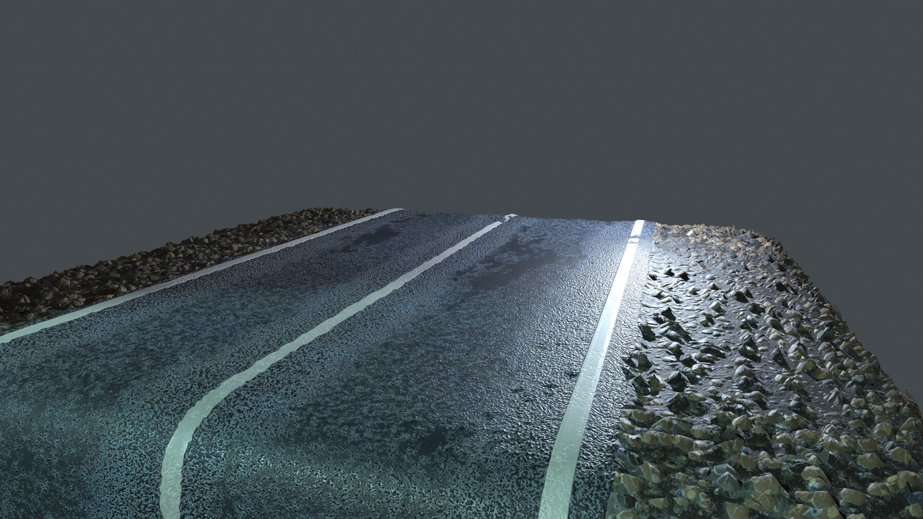ArtStation - Road Texture Material Procedural (sbsar + 4 PBR texture ...