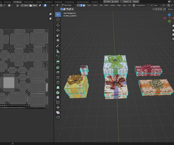 ArtStation - Gift boxes | Game Assets