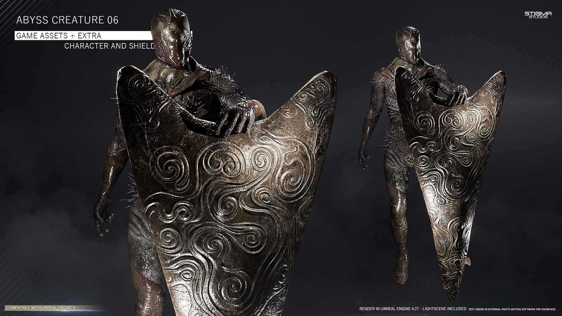 ArtStation - Abyss Creature 06 - Game Assets + Extra | Game Assets