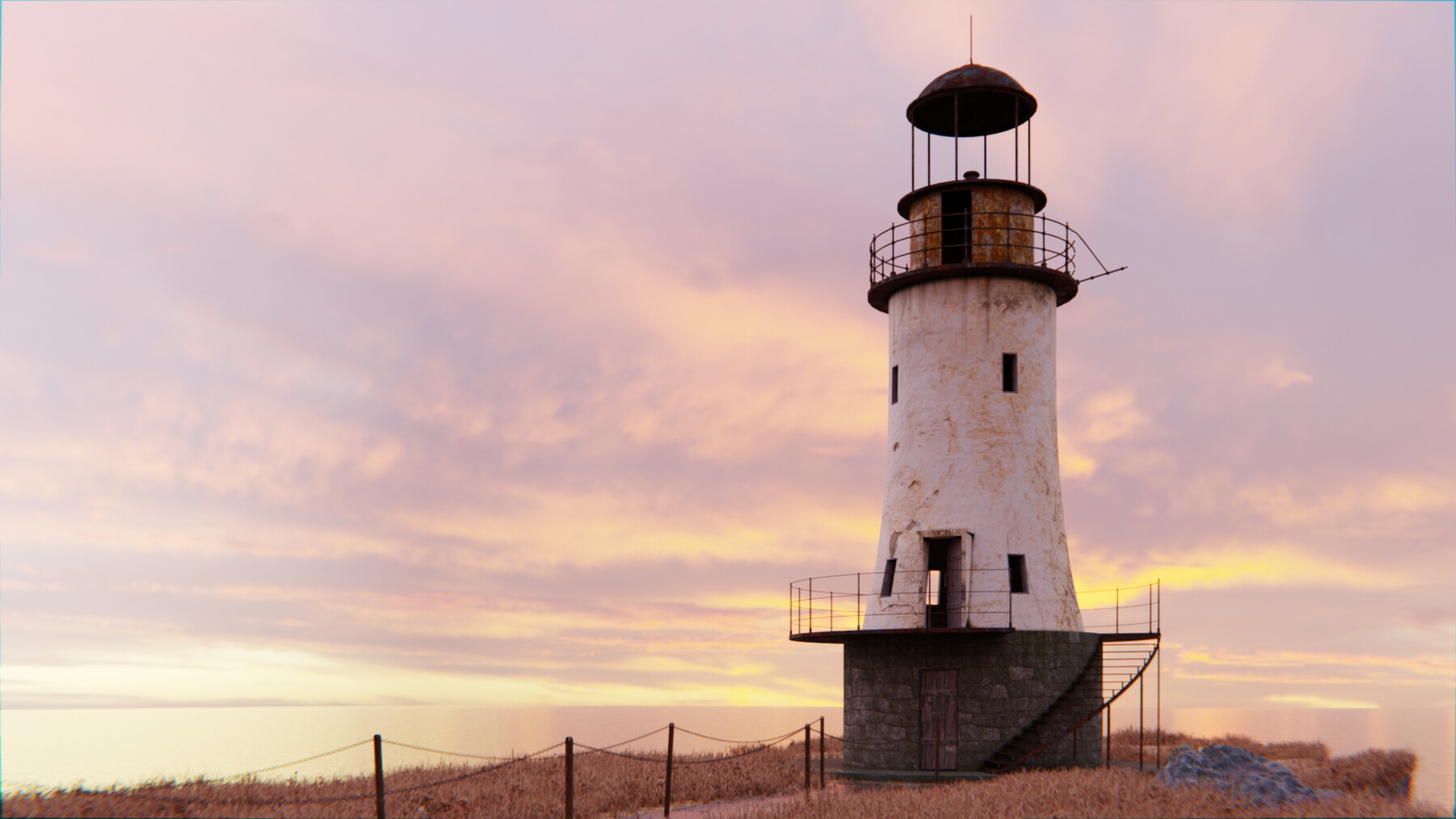 ArtStation - Lighthouse 3d Scene | Resources