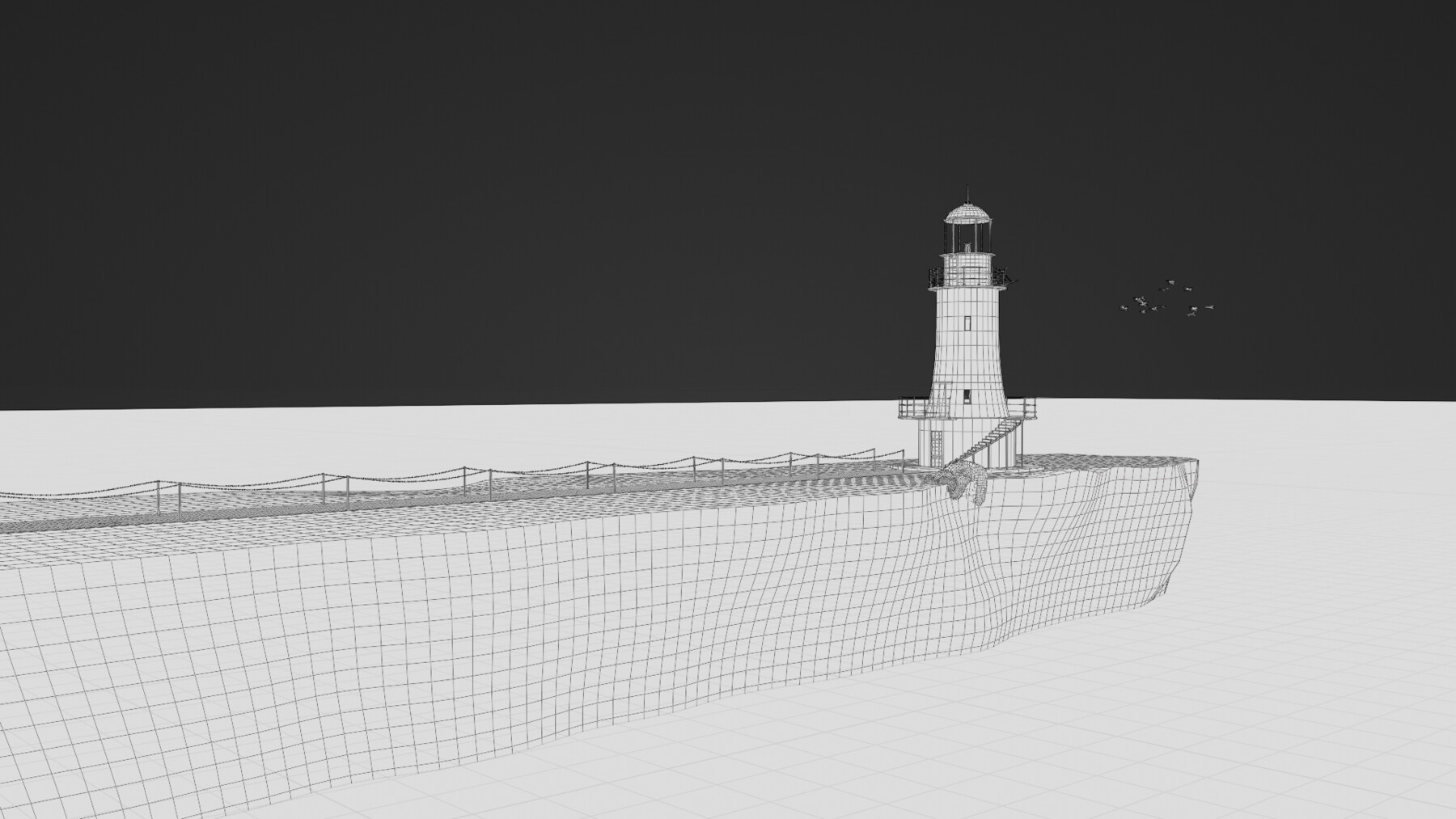 ArtStation - Lighthouse 3d Scene | Resources
