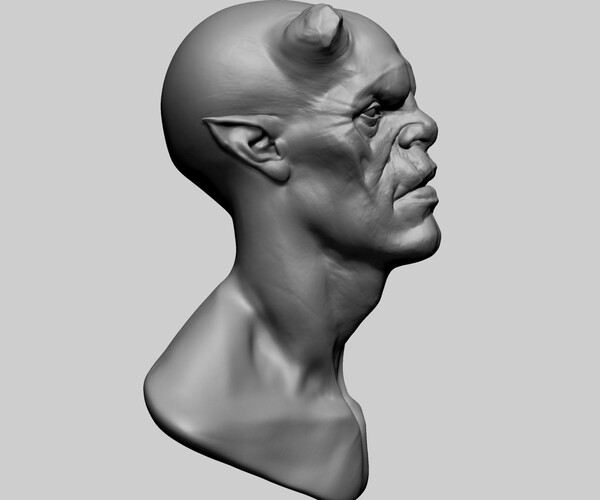 ArtStation - Creature Head A1 | Resources
