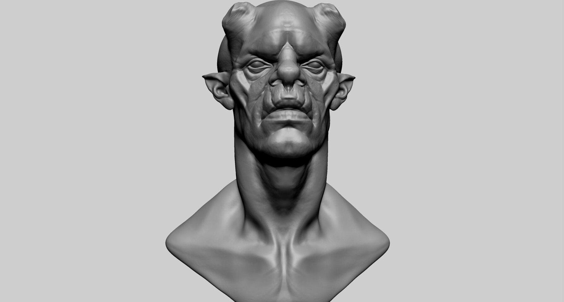 ArtStation - Creature Head A1 | Resources
