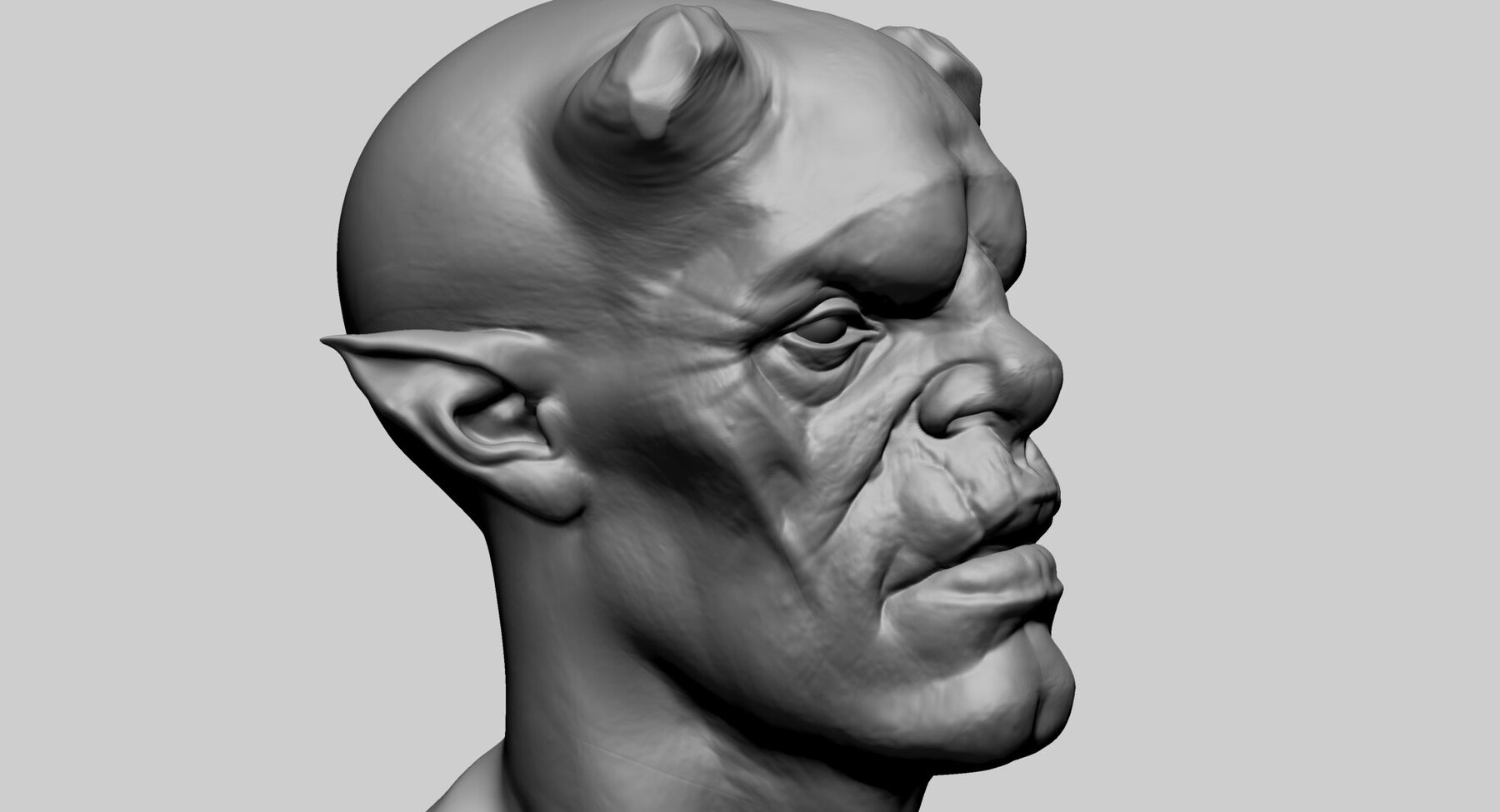 ArtStation - Creature Head A1 | Resources