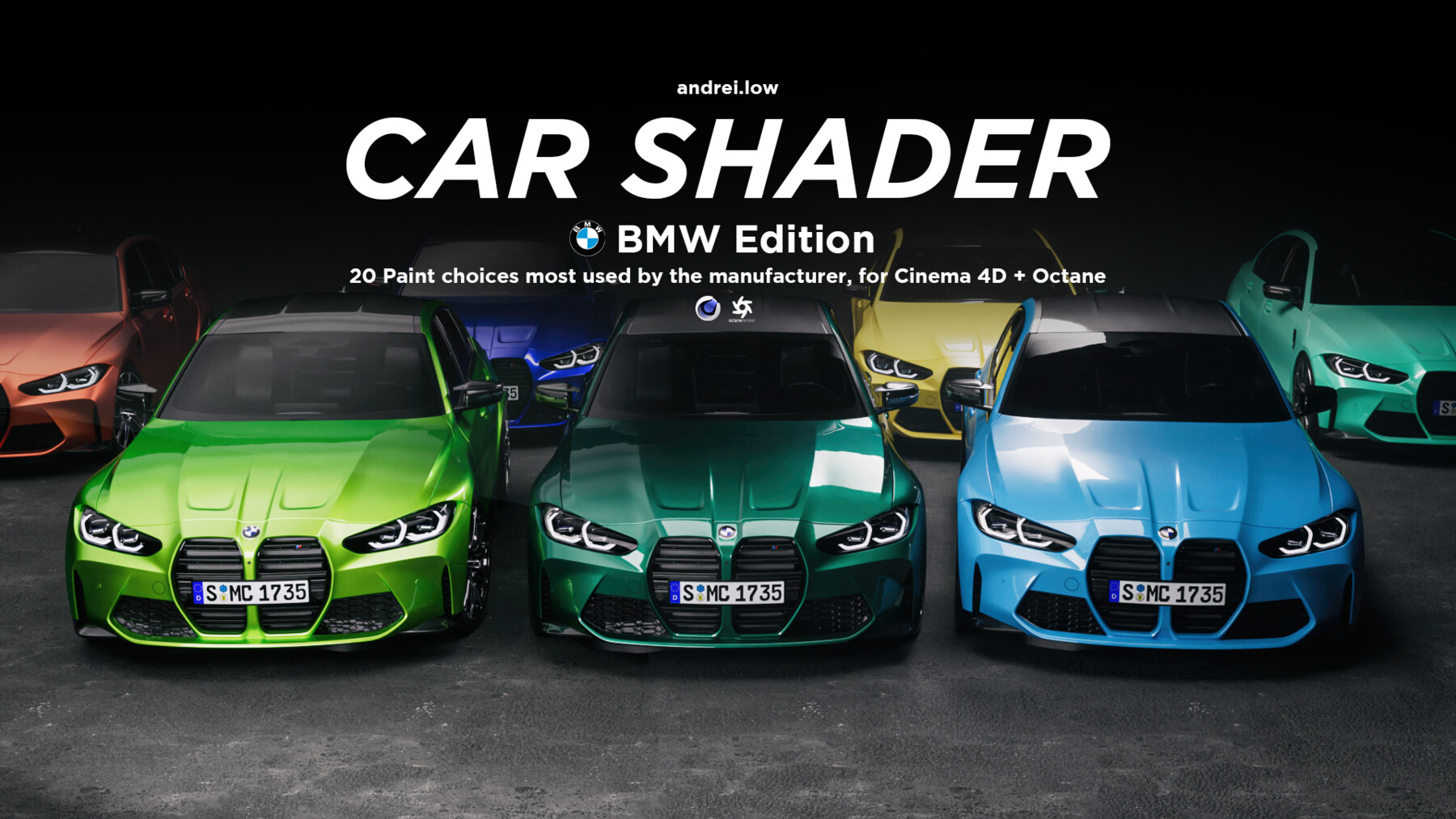 ArtStation - BMW Car Shader (Factory Paint) | Resources