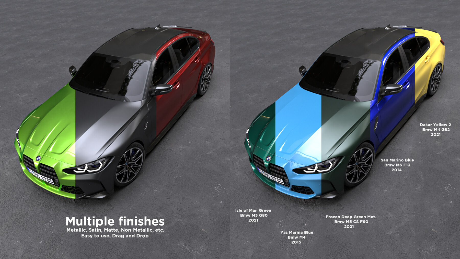 ArtStation - BMW Car Shader (Factory Paint) | Resources