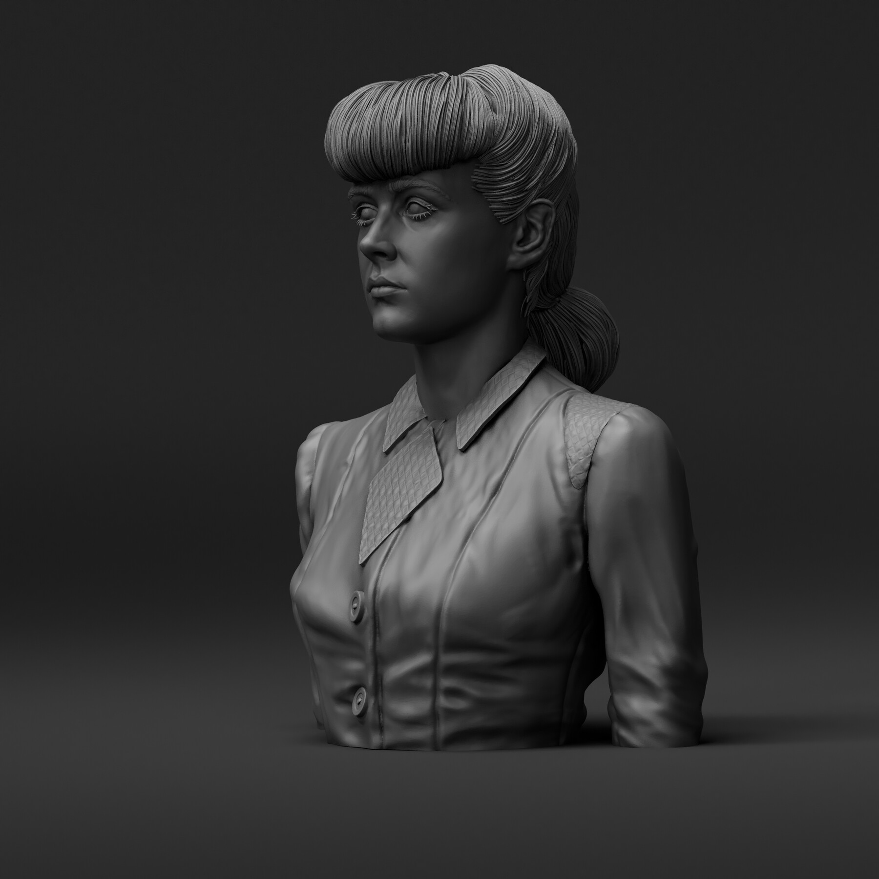 ArtStation - Sean Young - Rachael - Blade Runner | Resources